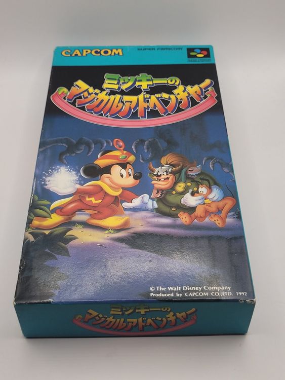 Mickey Mouse Magical Adventure OVP SNES Super Famicom Jap. (Gebraucht ...
