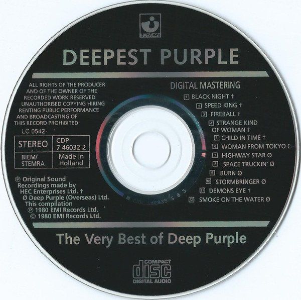 Deep Purple – Deepest Purple: The Very Best Of Deep Purple (Gebraucht ...