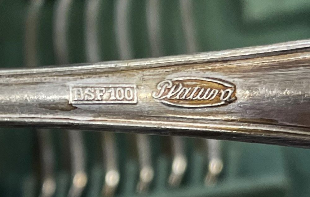Alte BSF - Platura Versilbert Besteck | Kaufen auf Ricardo