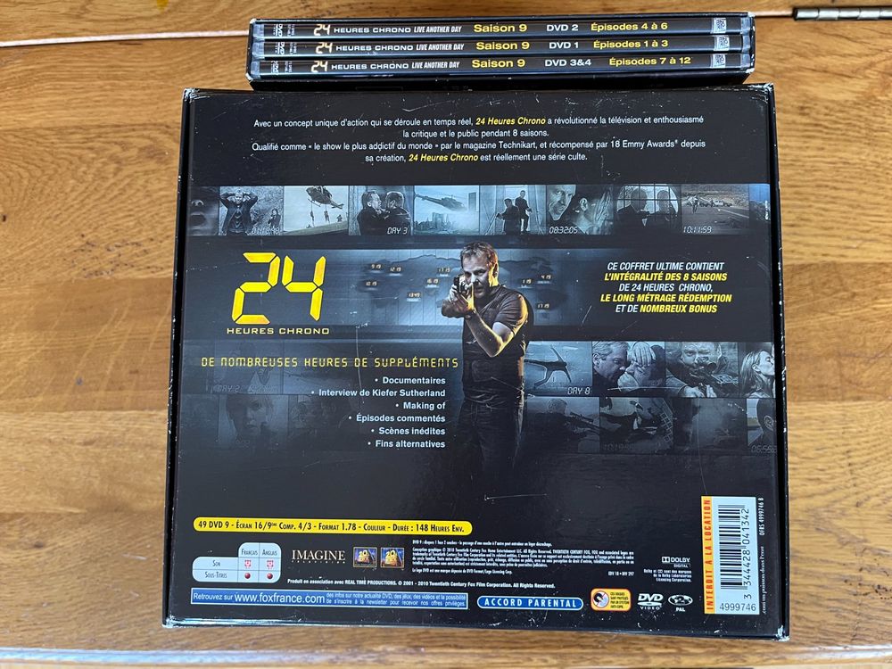24 heures chrono - L'intégrale des 9 saisons ( Série, DVD) | Kaufen auf Ricardo