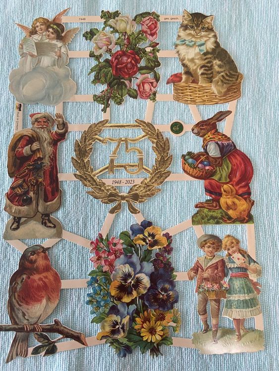 75 Jahre Ernst Freihoff Oblaten Glanzbilder Mix 9 Motive | Kaufen auf Ricardo