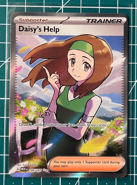 Daisy’s Help FULL ART 195/165 Pokemon Mew 151 #3 | Kaufen auf Ricardo