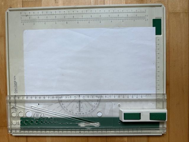 Faber-Castell Zeichenbrett TZ Standard A4, Modell 1074 (Gebraucht) in ...