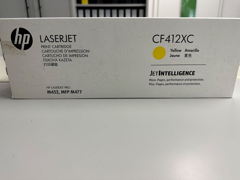 HP Laserjet Druckerpatronen Gelb (CF412XC) | Kaufen auf Ricardo