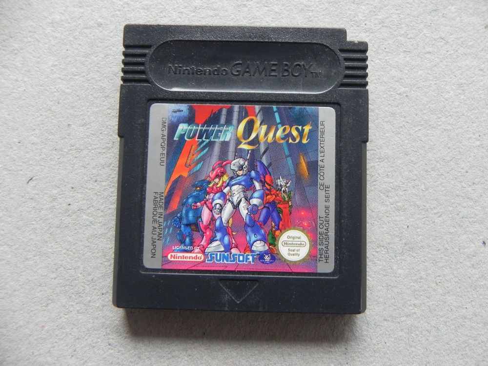 Nintendo Gameboy Game Boy Spiel Power Quest (Gebraucht) in Siebnen für ...