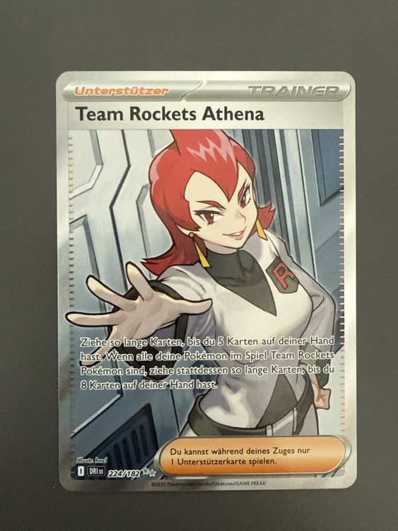 Pokemon Team Rockets Athena Trainer DE (Gebraucht) in Sulgen für CHF 4 ...