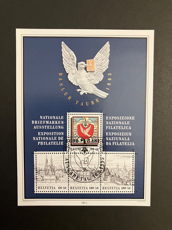Basler Taube Briefmarke 1995 (Neu (gemäss Beschreibung)) in Zürich für CHF 1 – mit Lieferung auf ...