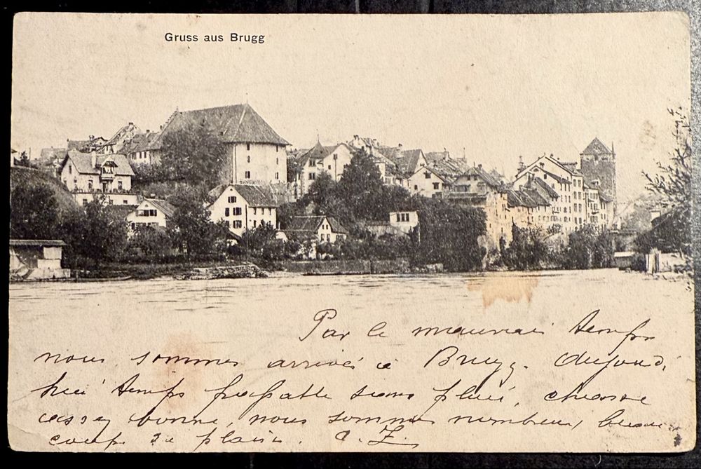AK: Gruss aus Brugg (AG), um 1900 (Gebraucht) in Bern für CHF 12 – mit Lieferung auf Ricardo kaufen