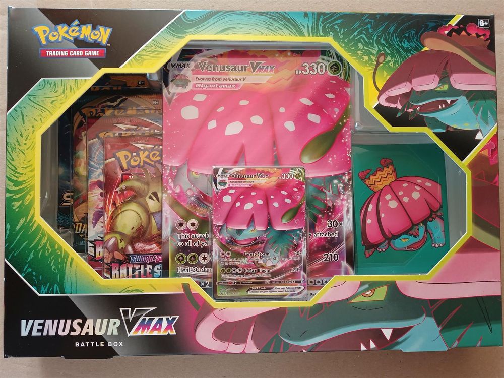 Venusaur Vmax Box + Sleeves (Neu und originalverpackt) in Altstätten SG ...