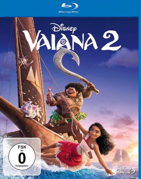 Vaiana 2 Blu-Ray Neuheit 2025 neu und ungeöffnet | Acheter sur Ricardo