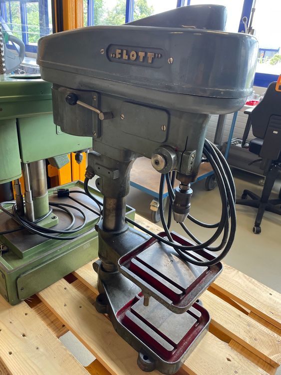 Flott Bohrmaschine Tischbohrmaschine funktioniert alles (Gebraucht) in ...