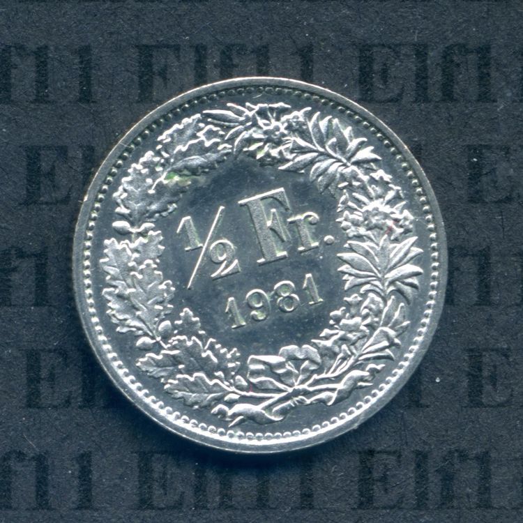 CHF___0.50 1981 -stgl 50 Rappen (Neu (gemäss Beschreibung)) in Widnau für CHF 3 – mit Lieferung ...