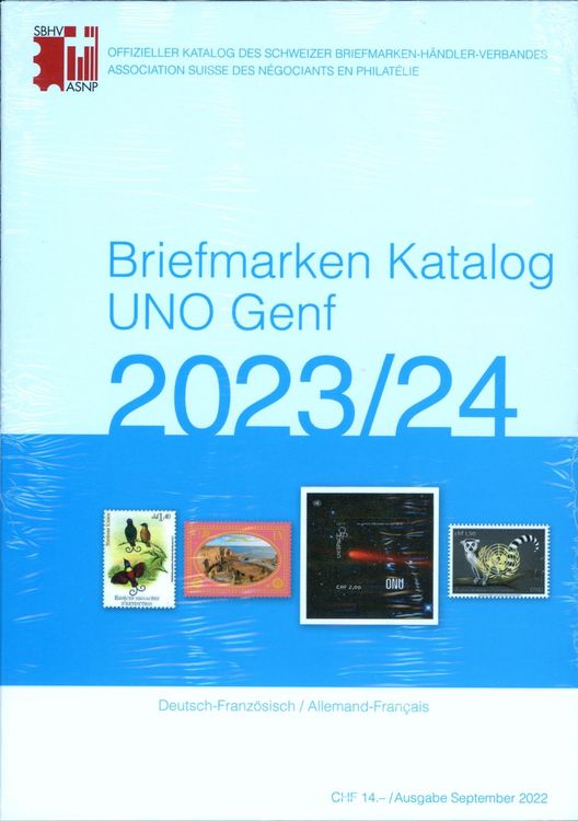 UNO Genf Katalog 2023/24 (Neu und originalverpackt) in Basel für CHF 10 – mit Lieferung auf ...