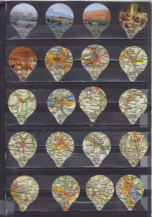 Privat KRD Serie Nr. PS 4/93 Migros-Landkarten (Gebraucht) in Stettlen für CHF 0.5 – mit ...