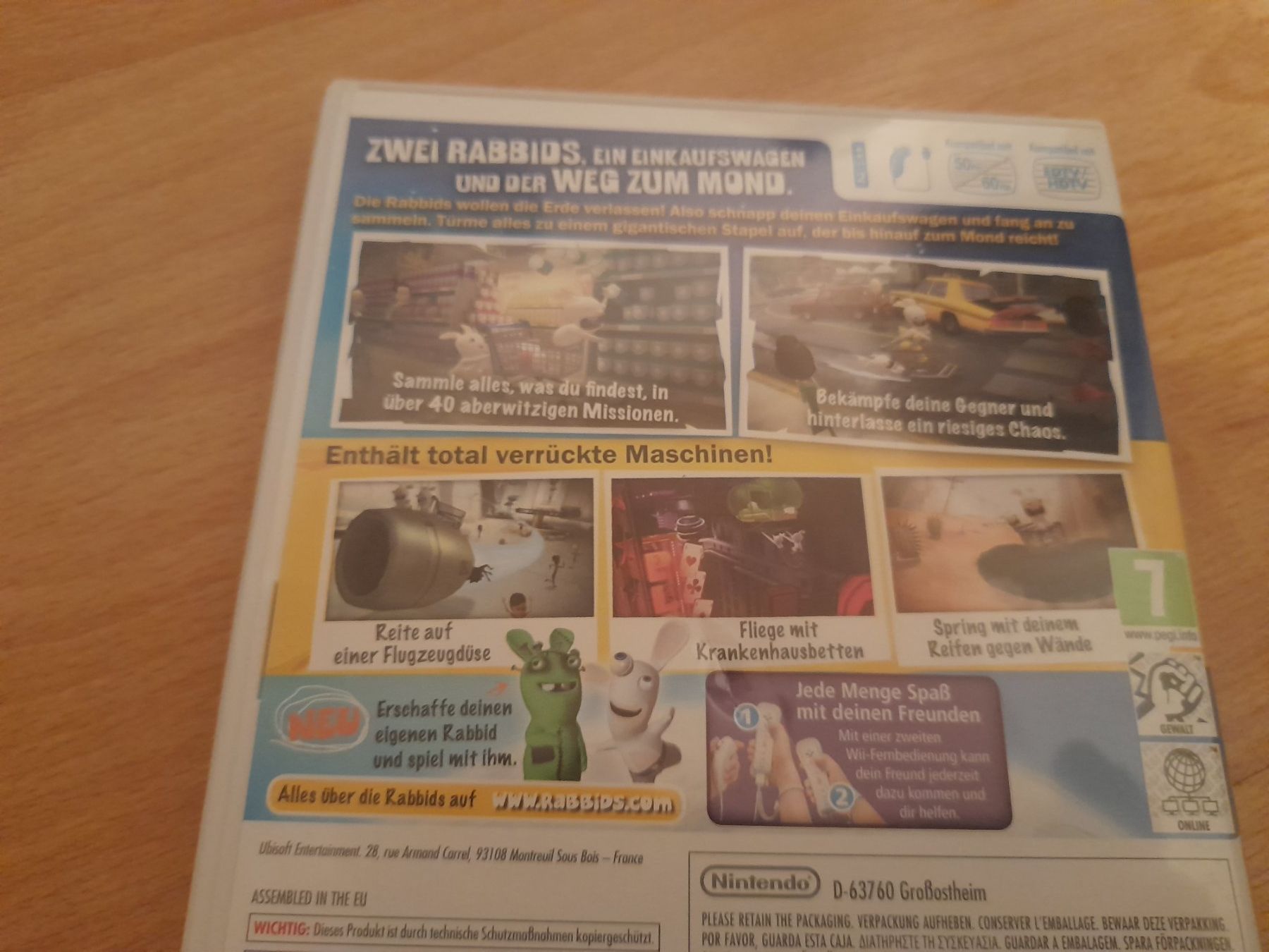 Nintendo Wii Rabbids Go Home (Gebraucht) in Lustmühle für CHF 9 – mit ...