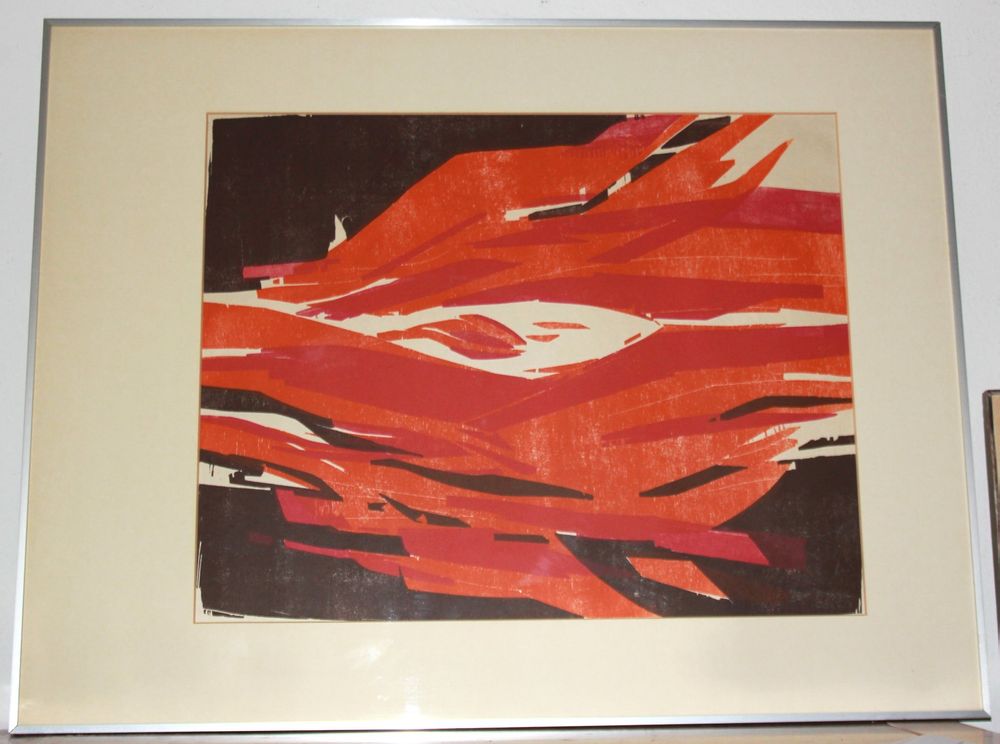 Andreas Felger 1935 Grosser Holzschnitt 105x77.5 / 70x55.5 | Kaufen auf Ricardo