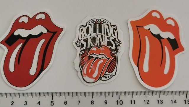 Rolling Stones - 3 Sticker (Neu (gemäss Beschreibung)) in Wilen b ...