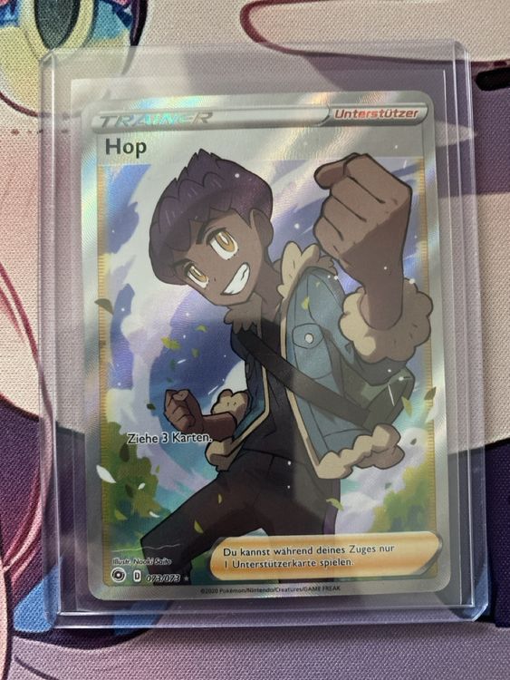 Pokemon Hop Full Art Trainer Karte - Top Zustand! (Neu (gemäss ...