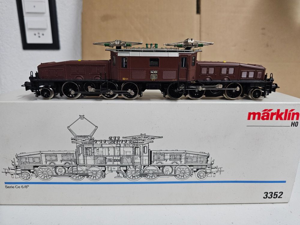 Märklin 3352 lok Ce 6/8 CFF "Crocodile" dès 1.-fr | Kaufen auf Ricardo
