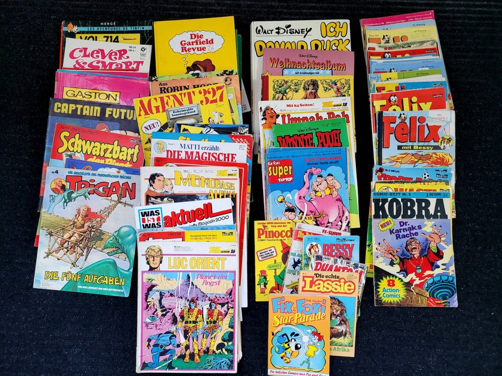 ca 600 verschiedene Comics von Asterix & Obelix bis ZACK (Gebraucht) in ...