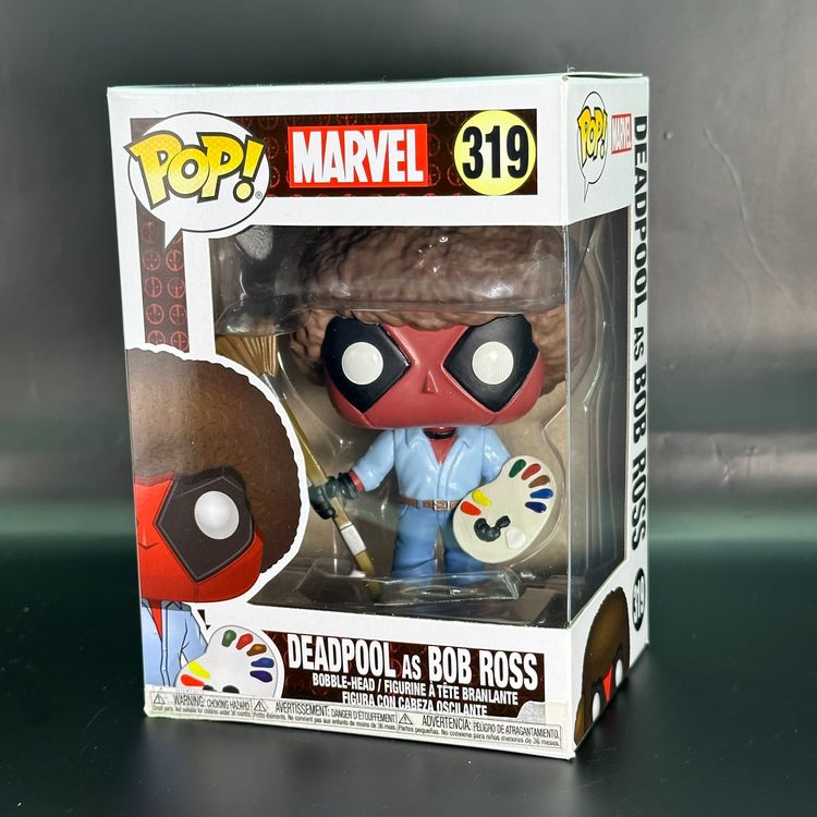 Funko Pop! - Marvel - Deadpool as Bob Ross 319 (Gebraucht) in Düdingen ...