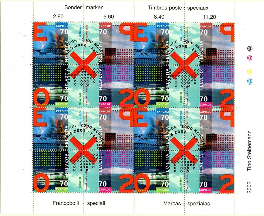 Expo 2002 Bogenausgabe ET (524) | Kaufen auf Ricardo