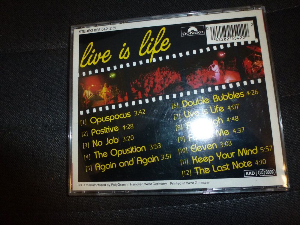 Opus - Live is Life (CD) (Gebraucht) in Olten für CHF 6 – mit Lieferung ...