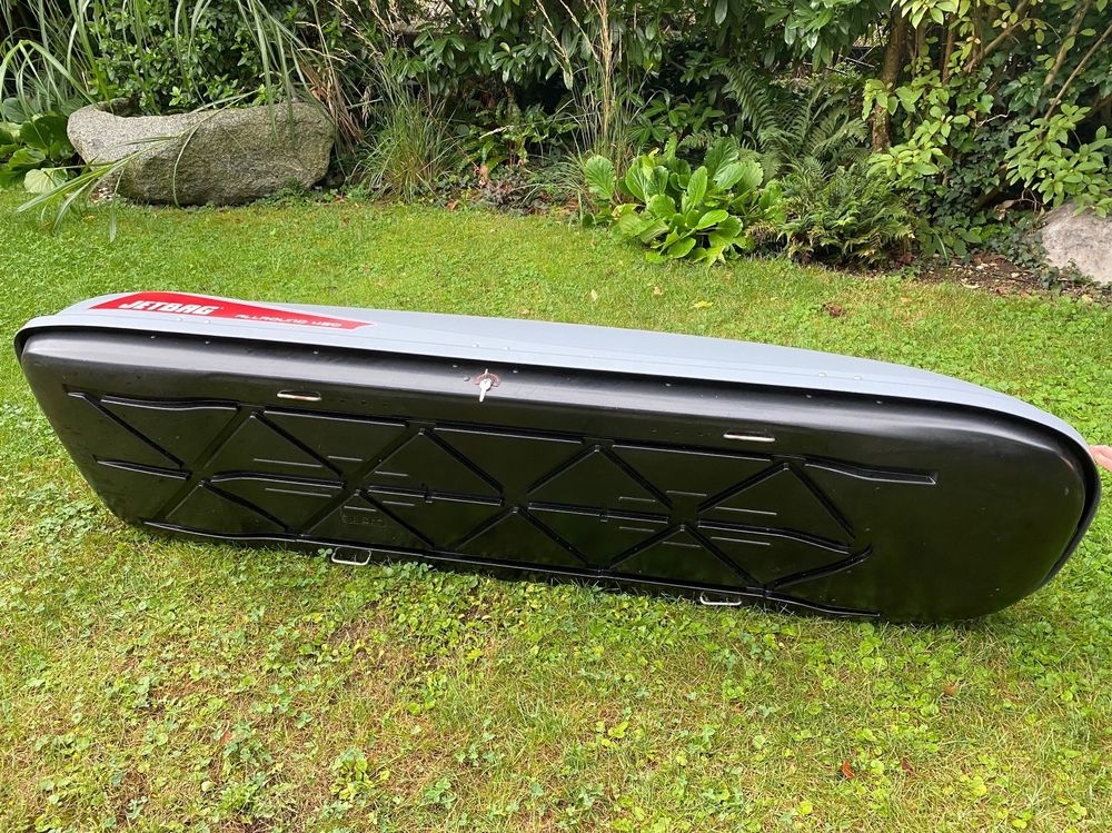 Dachbox Jetbag mit Dachträger von Thule (Gebraucht) in Muttenz für CHF 75 – nur Abholung auf ...