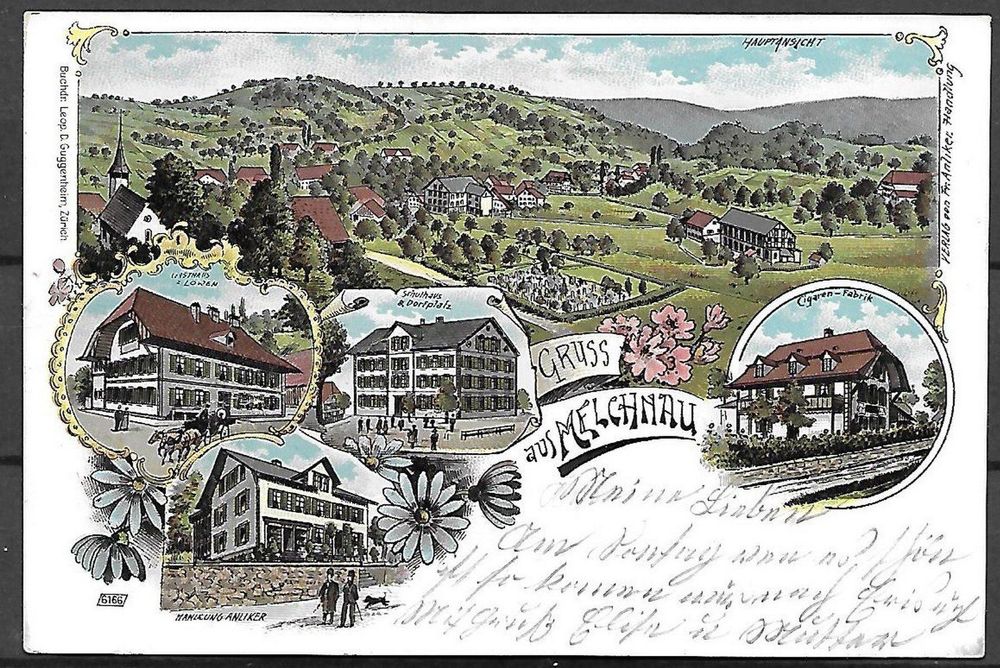 1902:Gruss aus Melchnau mit 5 Ansicht | Kaufen auf Ricardo