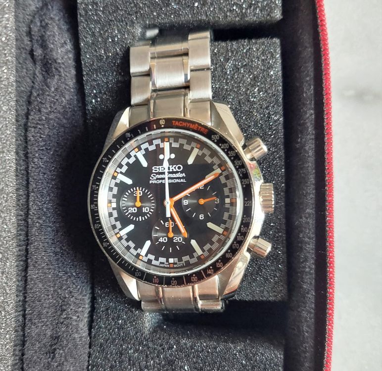 SEIKO MOD "SPEEDMASTER" quartz (VK63 SEIKO) Neuf | Kaufen auf Ricardo