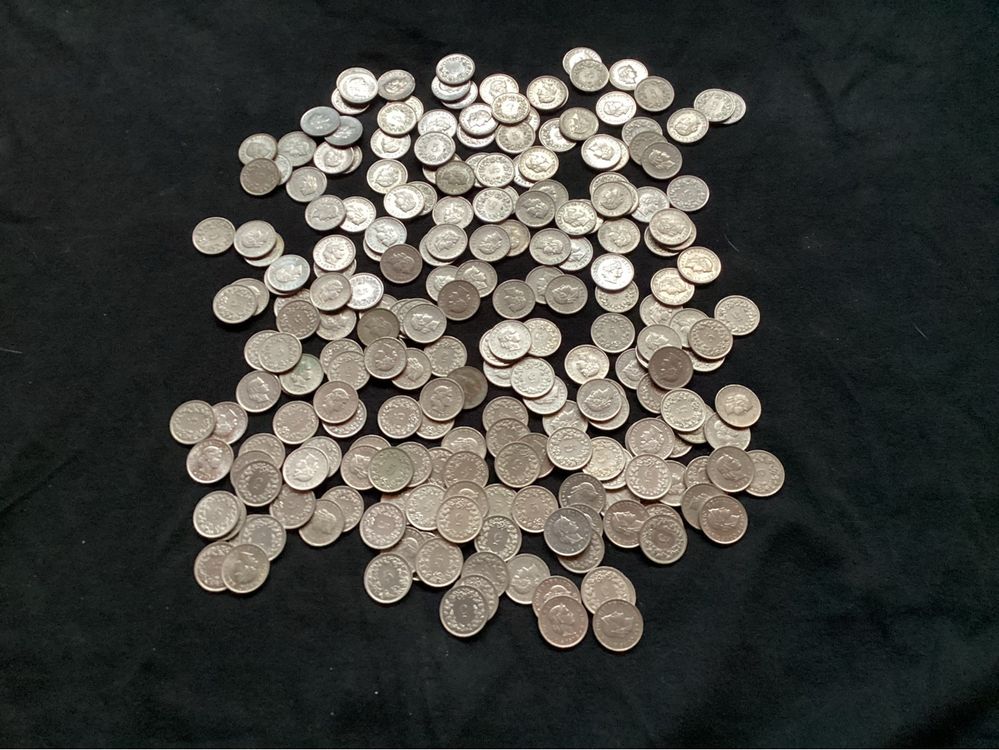Über 220 Stück alte 5 Rappen ab Fr. 9.- (Gebraucht) in Reutigen für CHF ...
