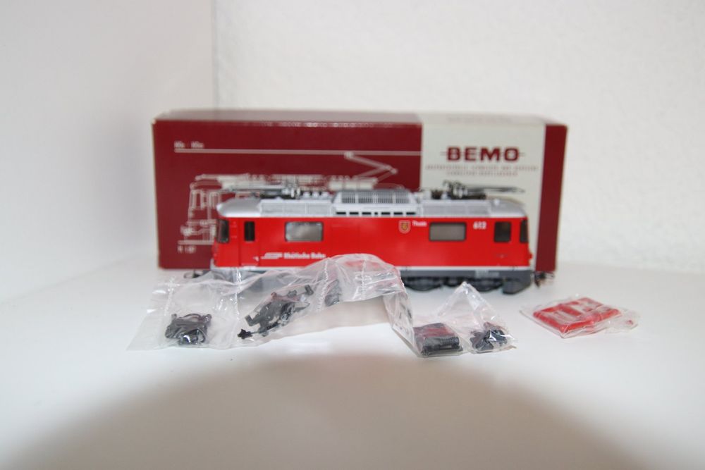 BEMO 1258 162 - RhB Ge 4/4 II 612 "Thusis" neurot (Gebraucht) in Matten ...