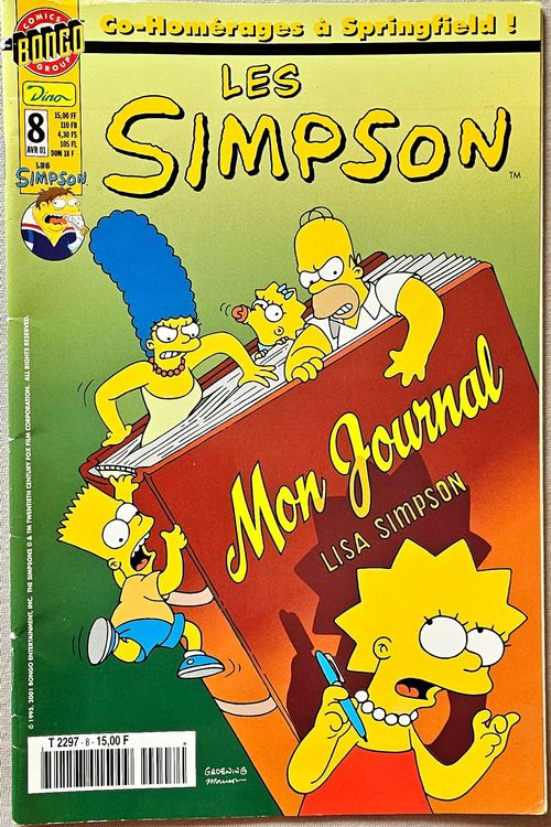 Les Simpsons No 8 - BONGO/DINO - FRANZÖSISCH! (Gebraucht) in thun für ...