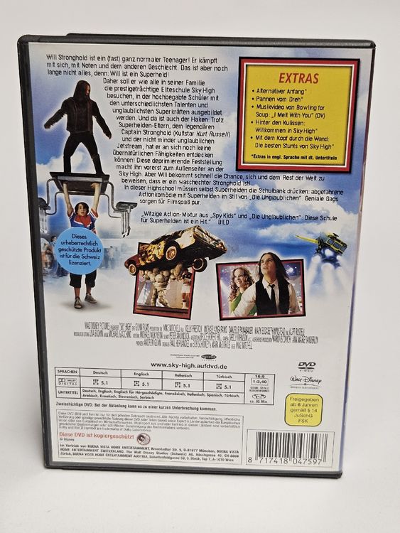 Sky High / Disney / DVD #WT18 (Gebraucht) in Oberdorf BL für CHF 1.9 – mit Lieferung auf Ricardo ...