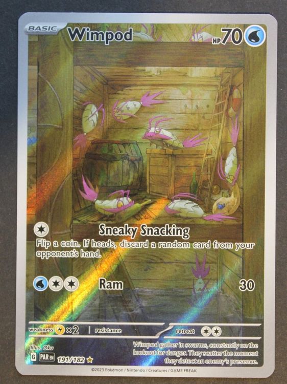 Pokémon Wimpod (PAR 191) EN | Kaufen auf Ricardo