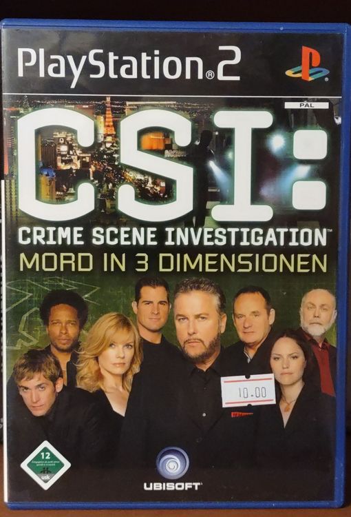 Jeu PS2: CSI Crime Scene Investigation en allemand (DE) (Gebraucht) in ...