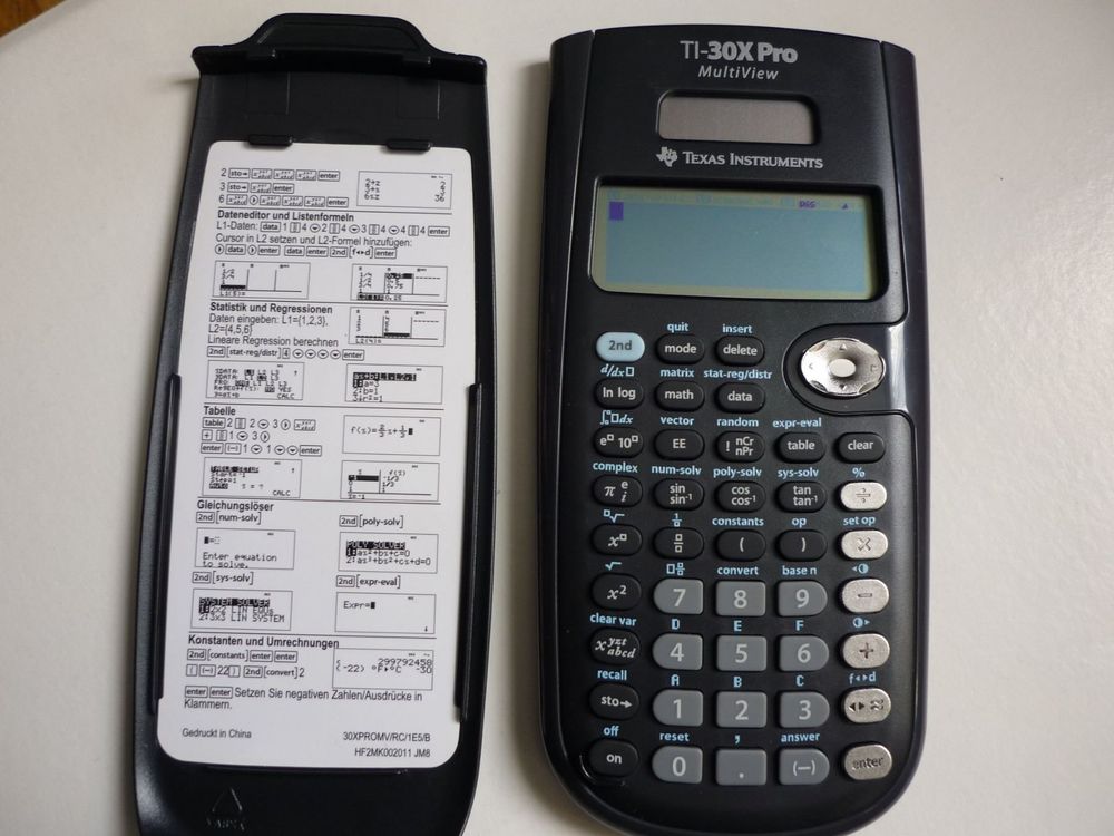 Taschenrechner Texas TI-30X Pro | Kaufen auf Ricardo