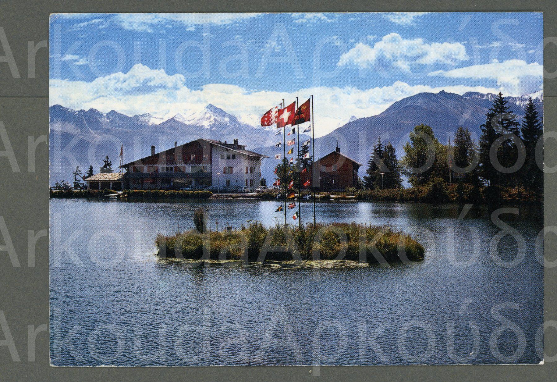 AK color Montana-Crans VS Travailler à l’hôpital...≈ 1971 (Gebraucht ...