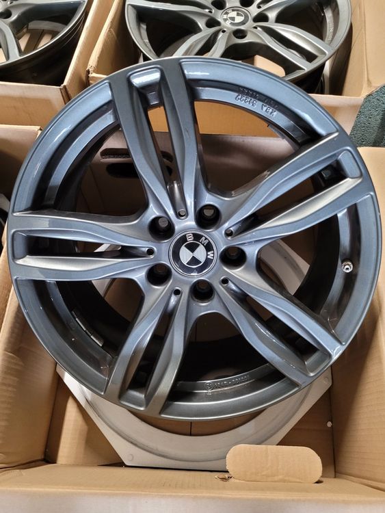 4 Jantes ATS Evolution 8.0x18 5x120 ET30 Dark Grey logo BMW (Gebraucht ...