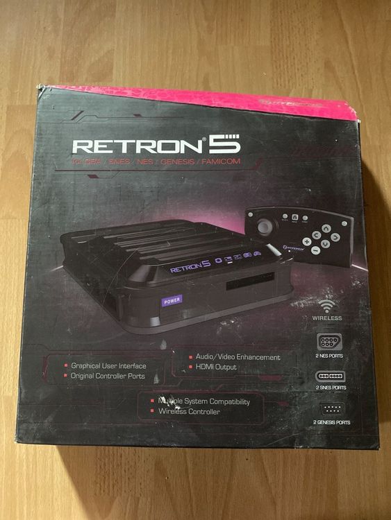 Retron 5 boîte For Gba Snes Nes Genesis (Gebraucht) in Le Mont sur ...