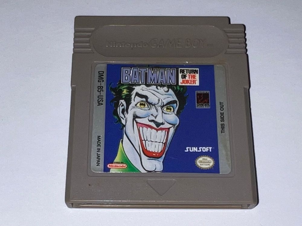 Game Boy Classic (GB) Spiel - Batman: Return of the Joker (D'occasion ...