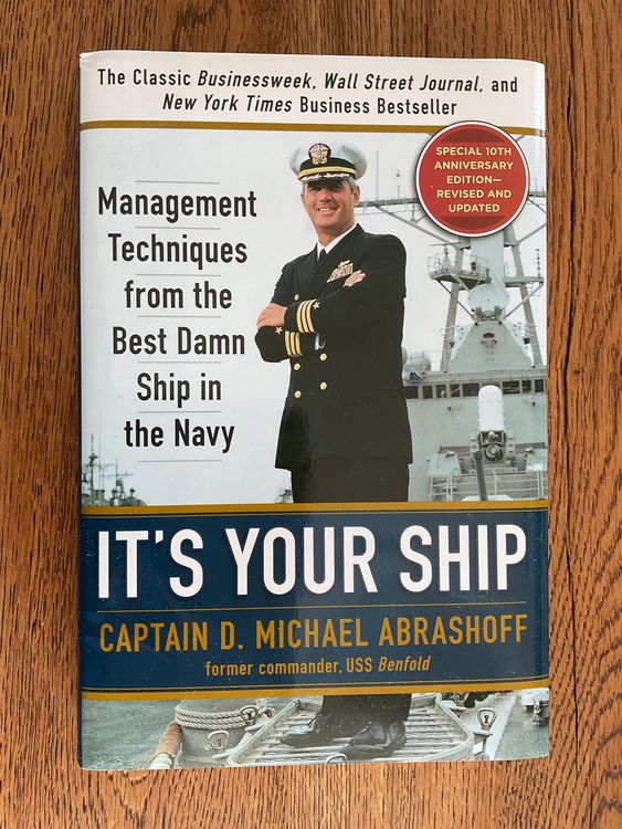 Management Ratgeber "It's your Ship" englisch, mit Signatur (Neu ...