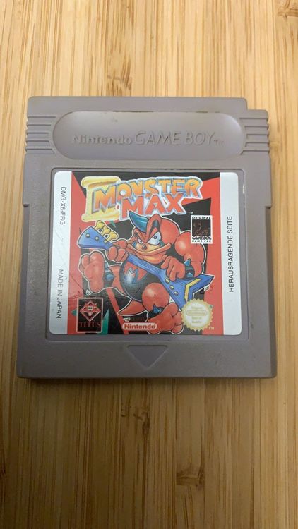 Monster Max für Gameboy (Gebraucht) in für CHF 13.9 – mit Lieferung auf ...