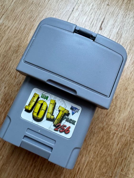 N64 Jolt Pack 256 - Nintendo 64 Speichererweiterung + Rumble (Gebraucht ...