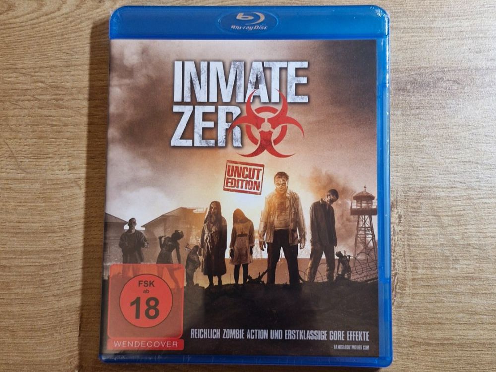 Inmate Zero (2020) Uncut RAR NEU OVP Bluray (Neu und originalverpackt ...