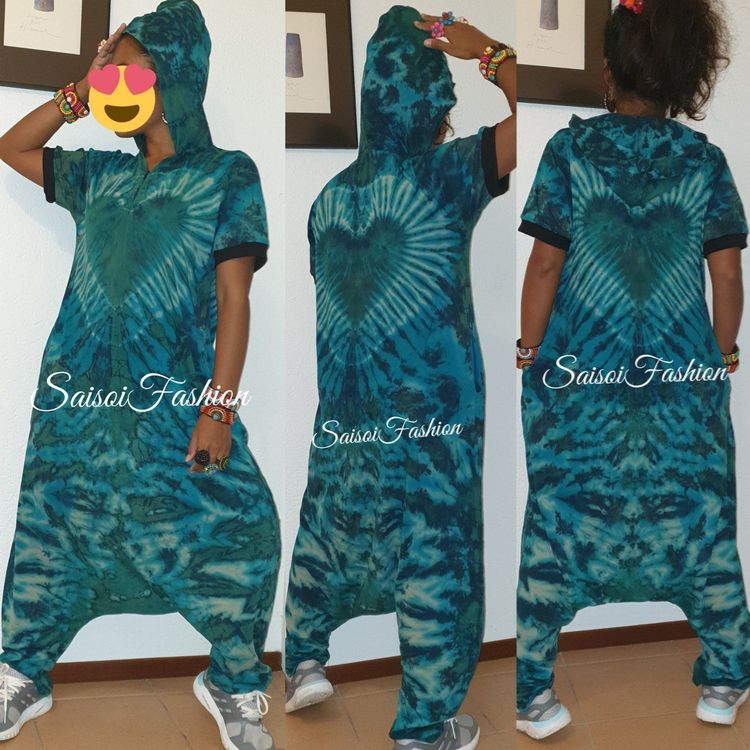 Batik Unikat Overall, Jumpsuit XS-L (Neu und originalverpackt) in ...