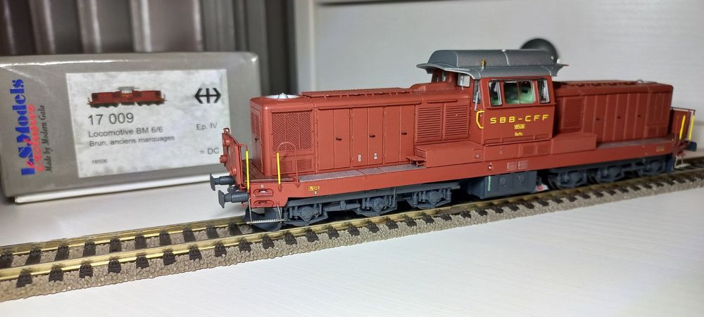 L.S.Models 17 009 Bm 6/6 18506 braun H0 1:87 DC NEU | Kaufen auf Ricardo
