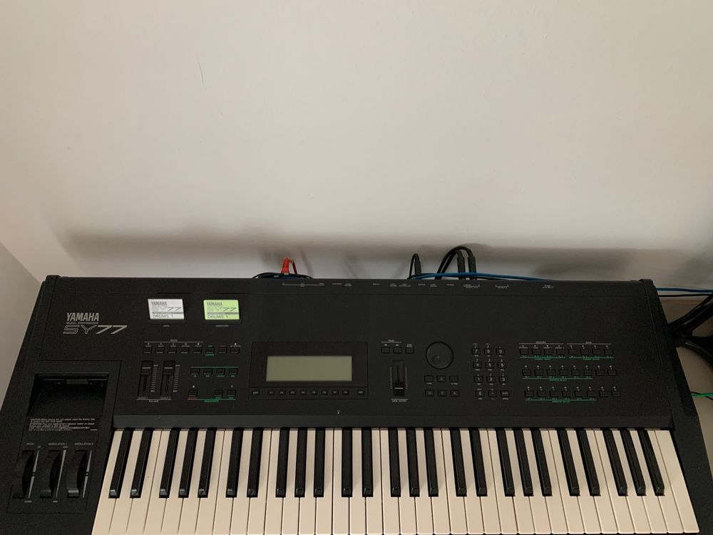 Yamaha SY77 Synthesizer Keyboard - Vintage Rarität! Top (Gebraucht) in ...