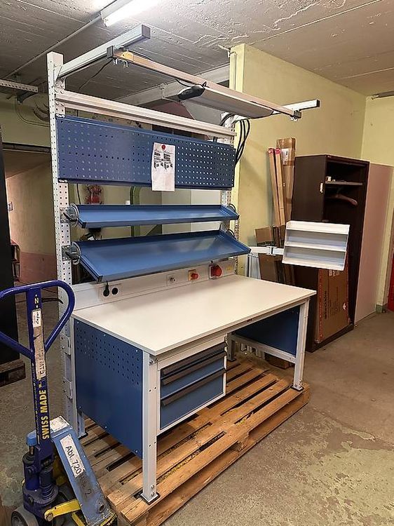 neuer Profi Werkbank mit 380V, Luftdruck statt 3900.- (Neu (gemäss Beschreibung)) in Necker für ...