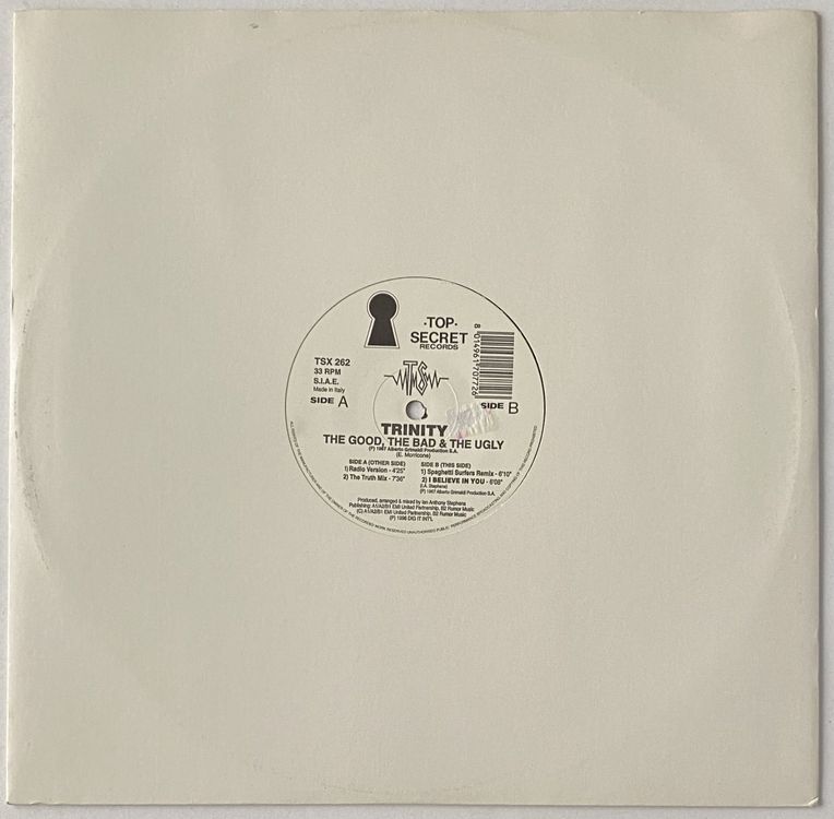 Trinity, The Good, The Bad & The Ugly (Trance, Euro House) (Gebraucht) in Flums für CHF 9 – mit ...